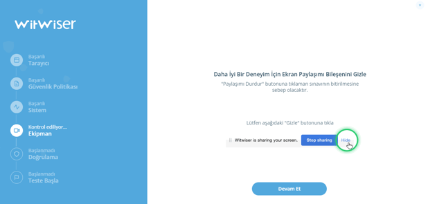 Ekran Paylaşımı Sorunları